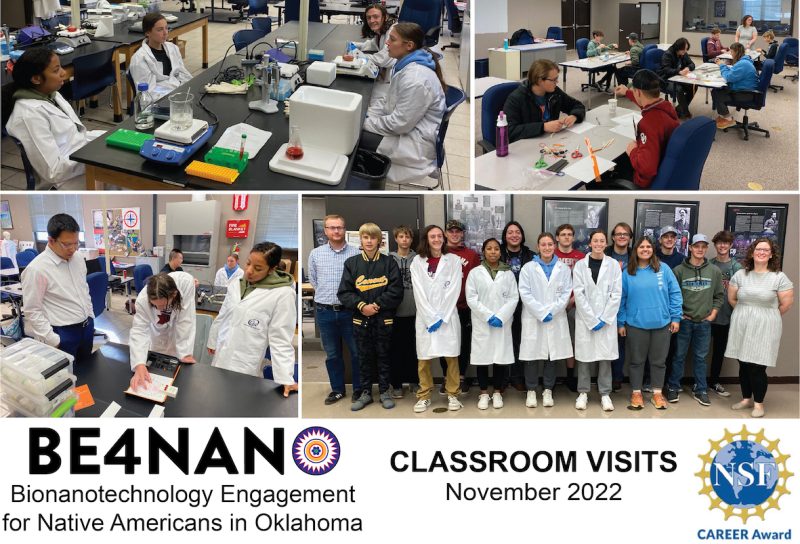 BE4NANO Classroom Visits 2022 – Wilhelm Lab