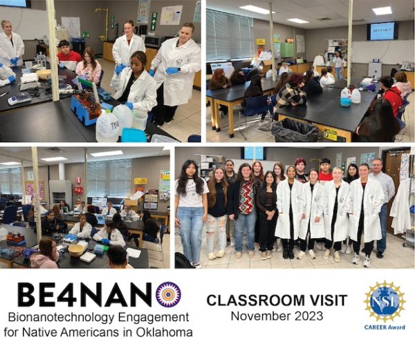 Fall 2023 – BE4NANO Classroom Visit – Wilhelm Lab